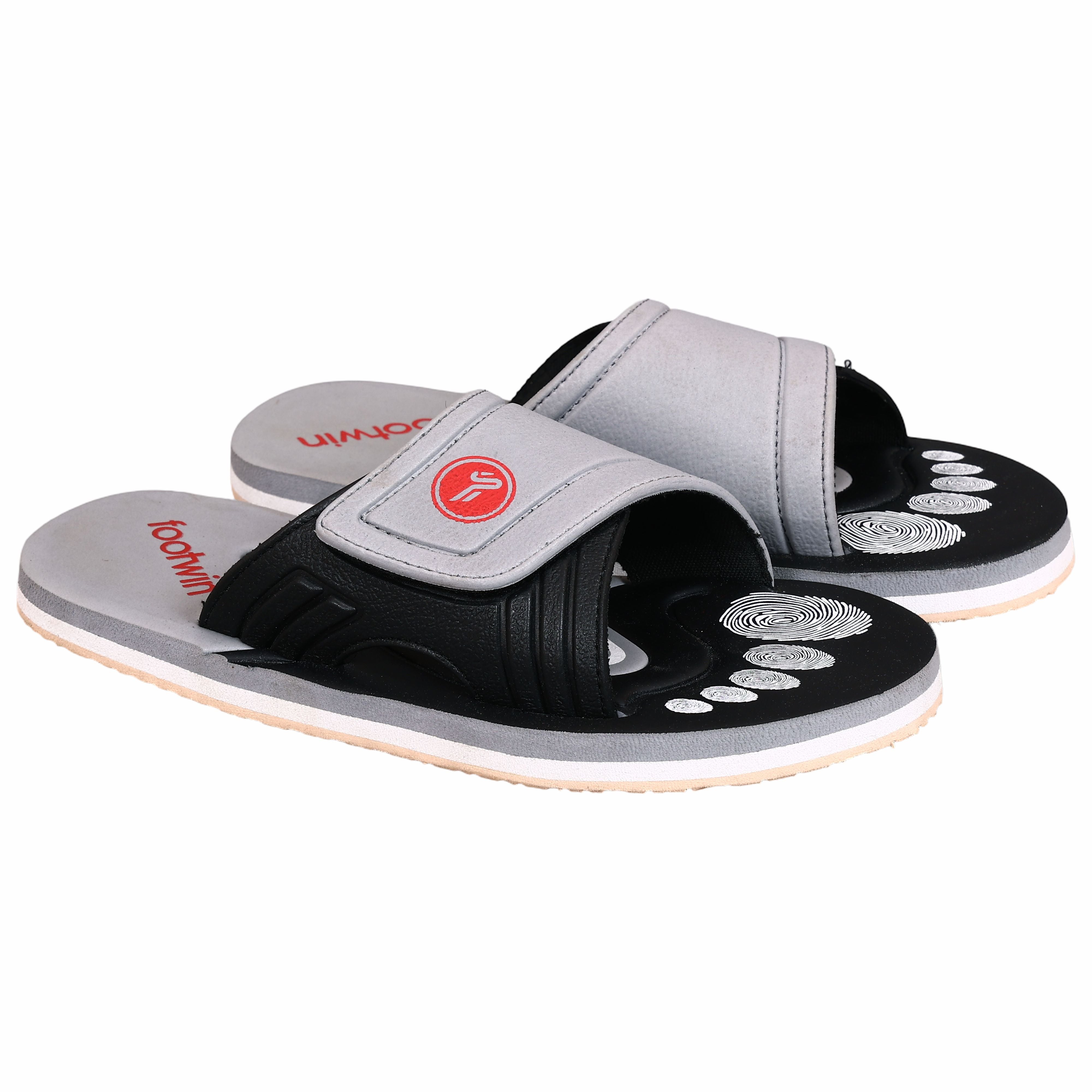 Footwin Men’s Soft Cushioned Slide Slipper